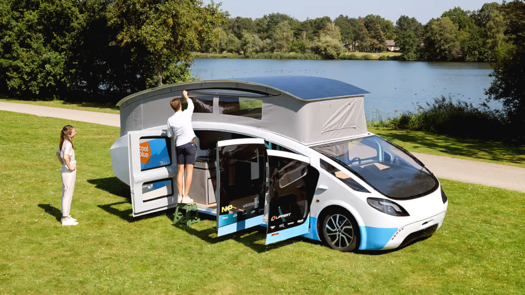 Dutch students build solar power motorhome - Thred Website