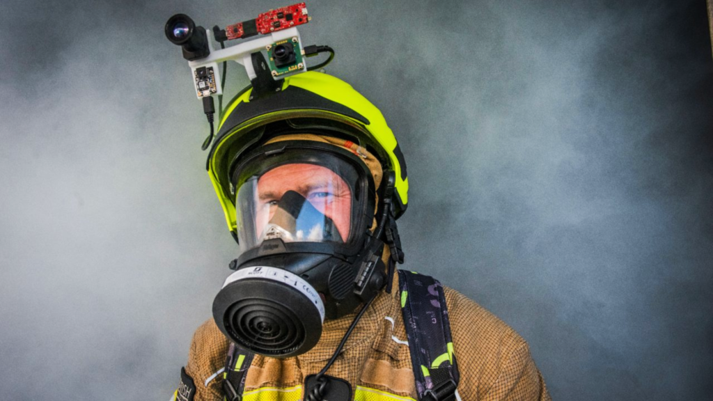 AI smart helmets could help firefighters improve rescue missions ...